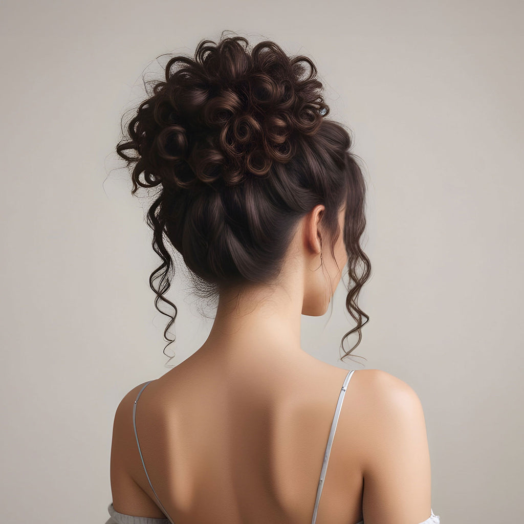 Curly Bun Extension 10" Fiber