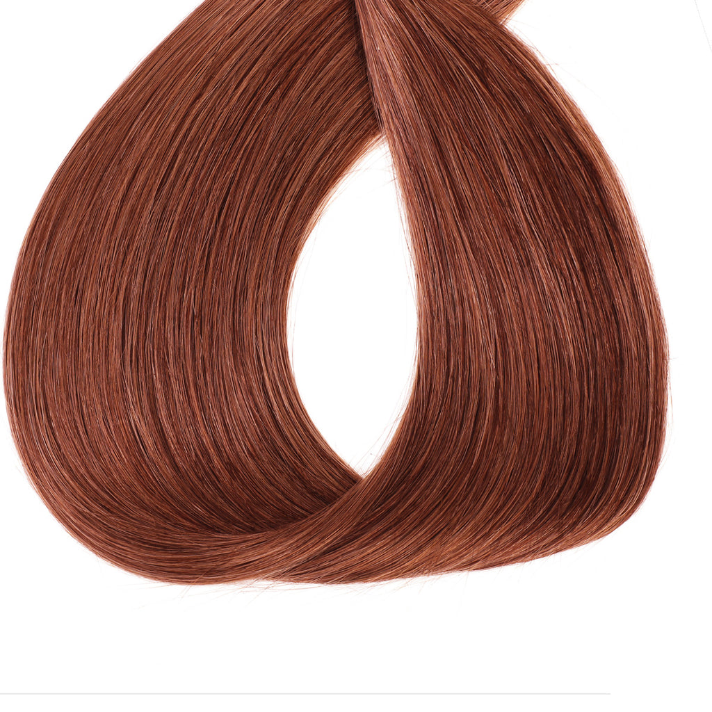 Weft Hair Extensions Australia Afterpay #30 Medium Copper 21" - PA Hair ...