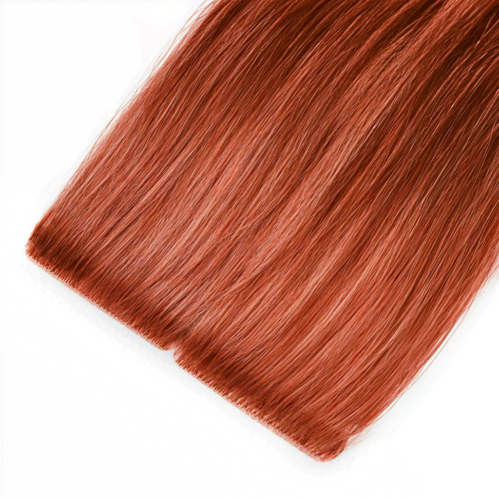 Skin Weft Tape Hair Extensions Copper