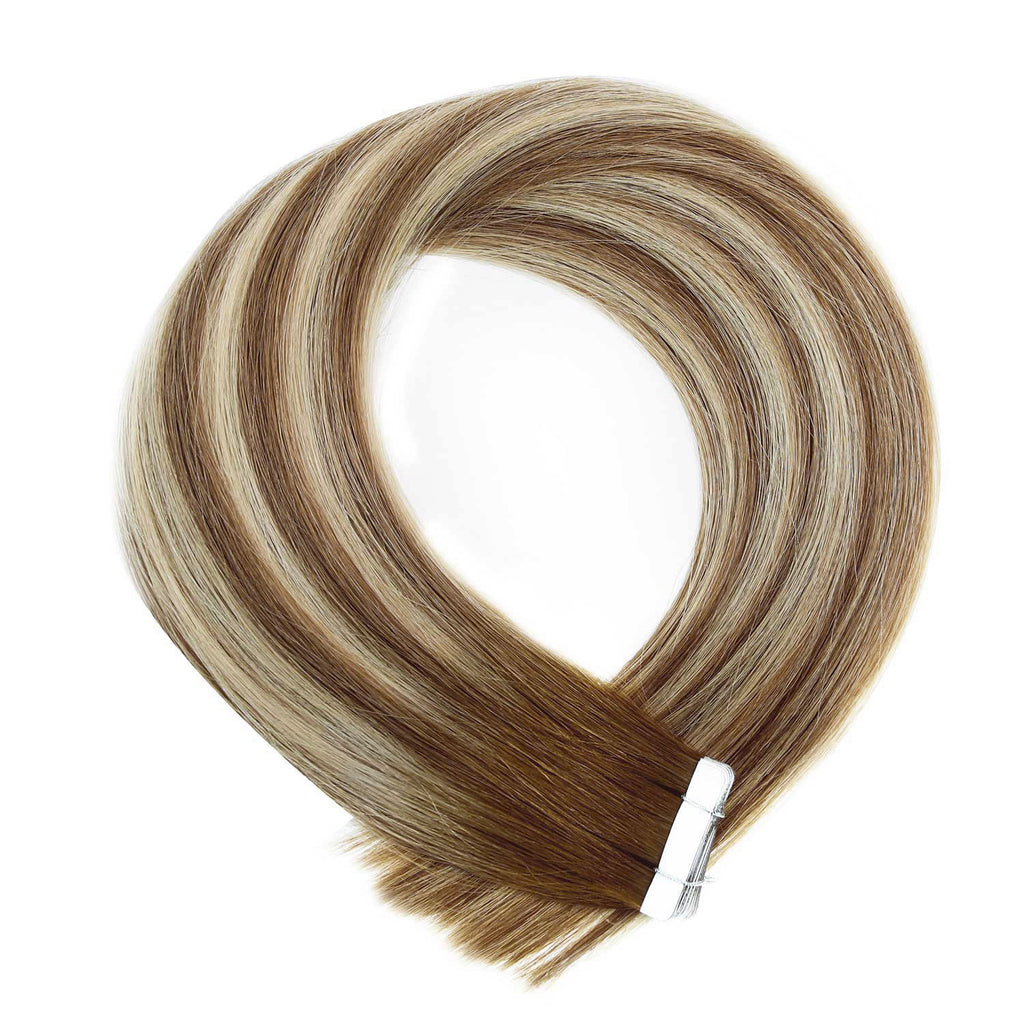 Ombre Hair Extensions Light Brown & Sandy Blonde Balayage
