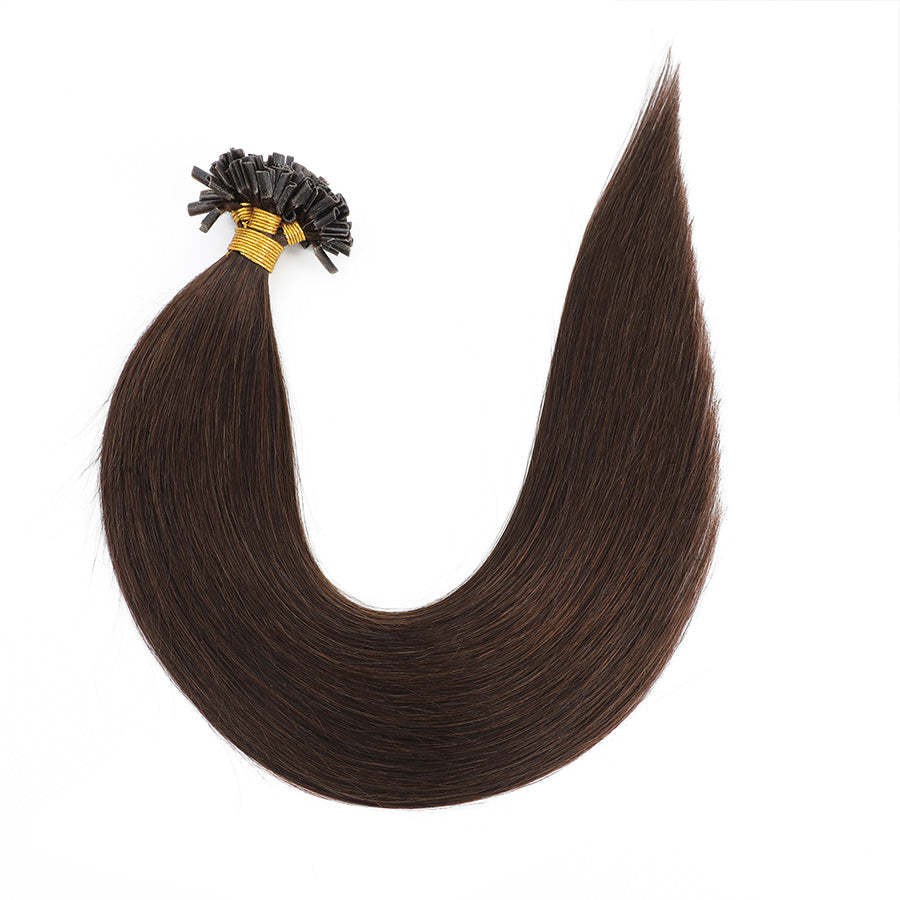 Keratin Bond Hair Extensions #2 Dark Brown