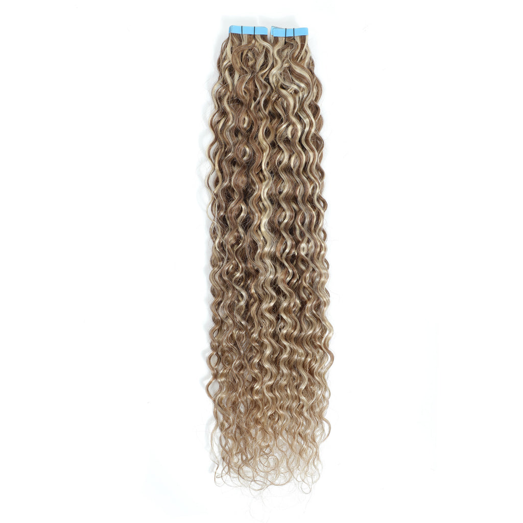 Curly Tape Hair Extensions | Effortlessly Achieve Beautiful Curls