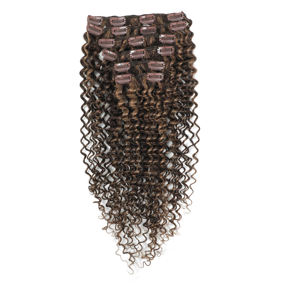 Curly Hair Clip-In Extensions | Remy Human Hair