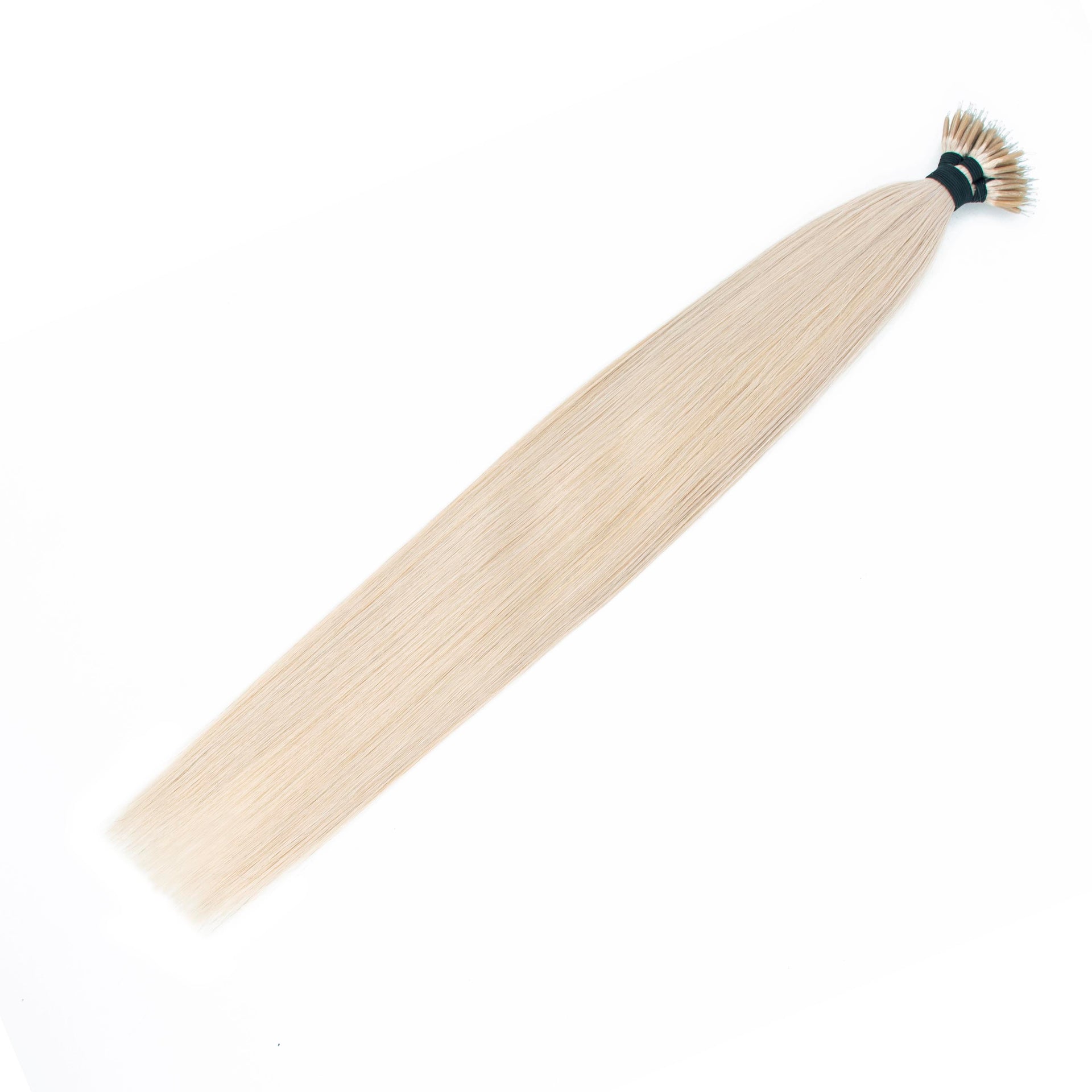Nano Ring Hair Extensions #60b Light Vanilla Blonde