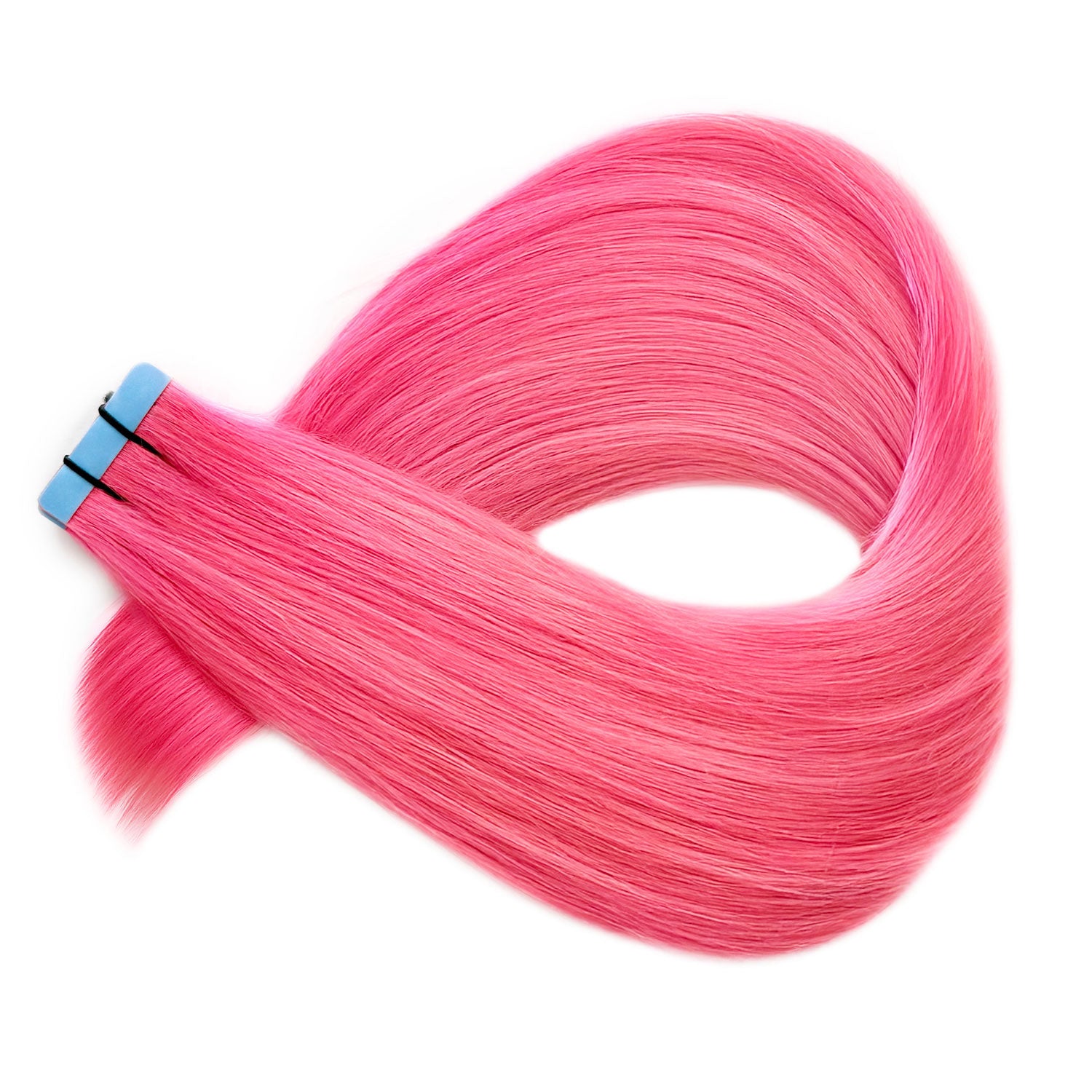 Sample Hair Extensions Colour Match #Pink