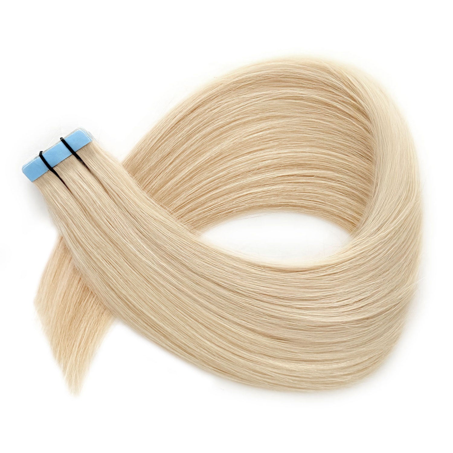 Sample Hair Extensions Colour Match #60b Light Vanilla Blonde – Portia & Alexa Hair Extensions