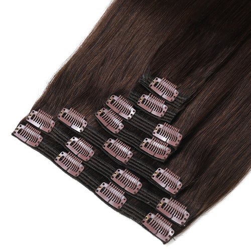 Clip In Hair Extensions | 100% Premium Human Hair – Portia & Alexa Hair ...