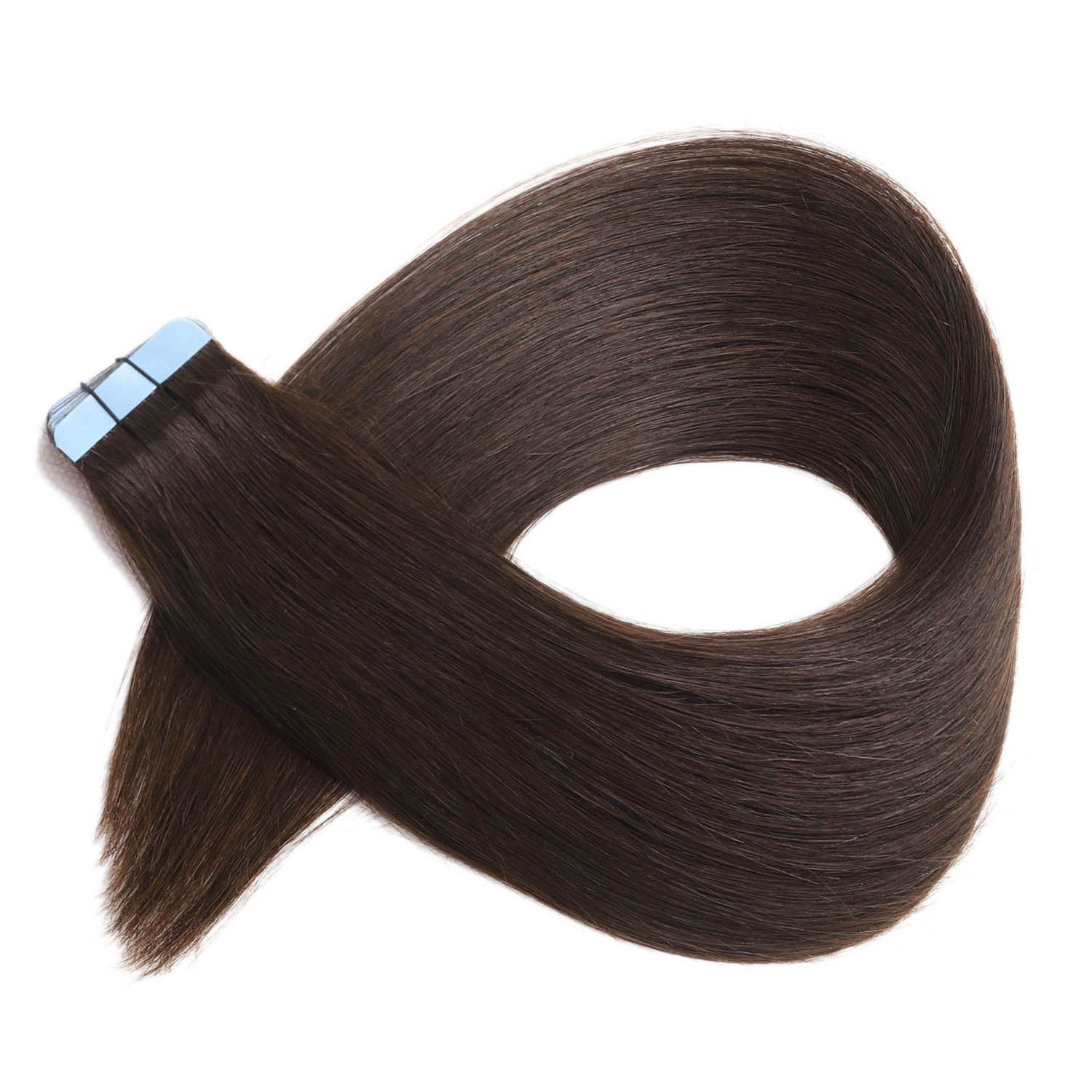 Sample Hair Extensions Colour Match#2 Dark Brown